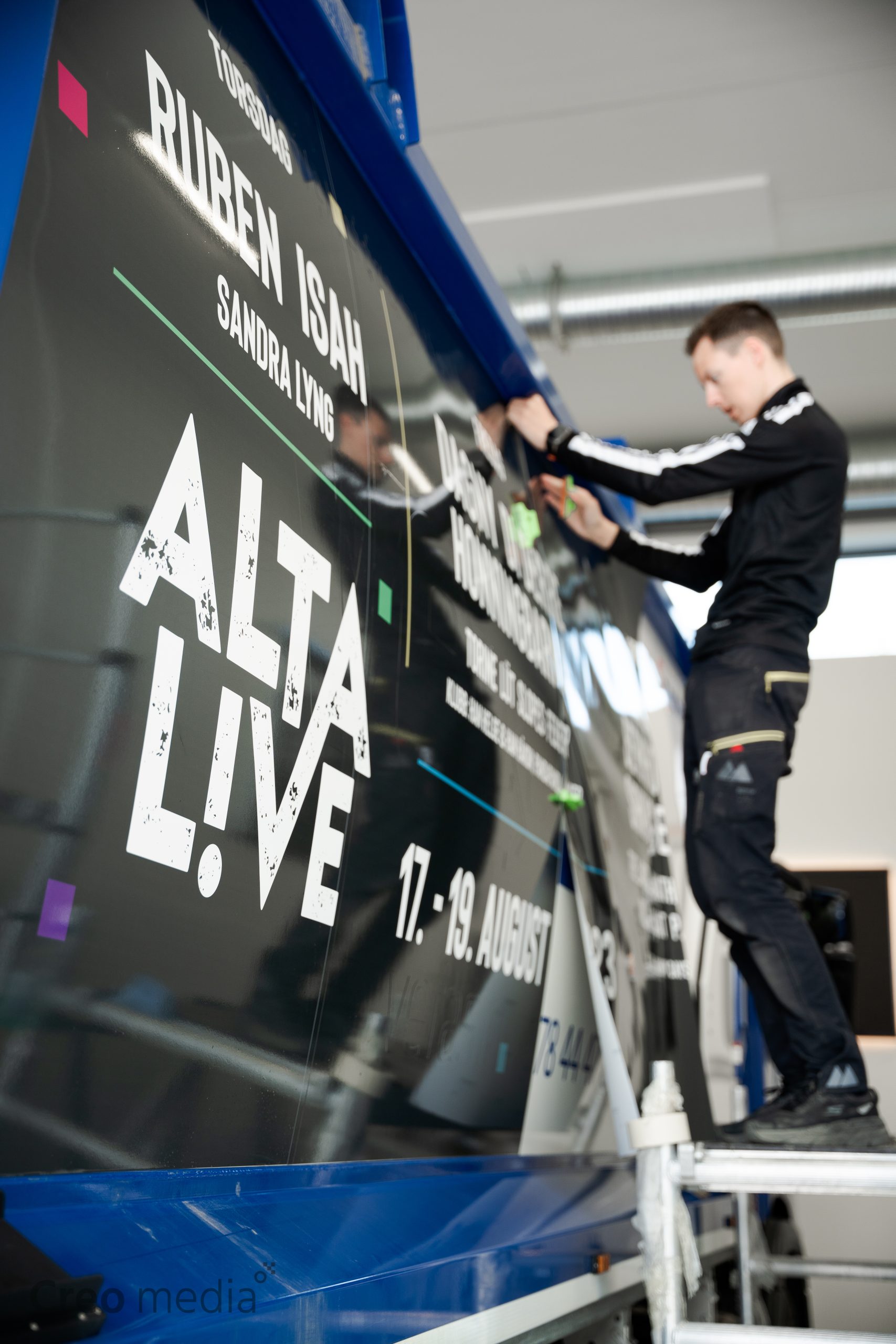 Mobil plakat | Fagtrykk Idé | Trykk, reklame og grafisk design